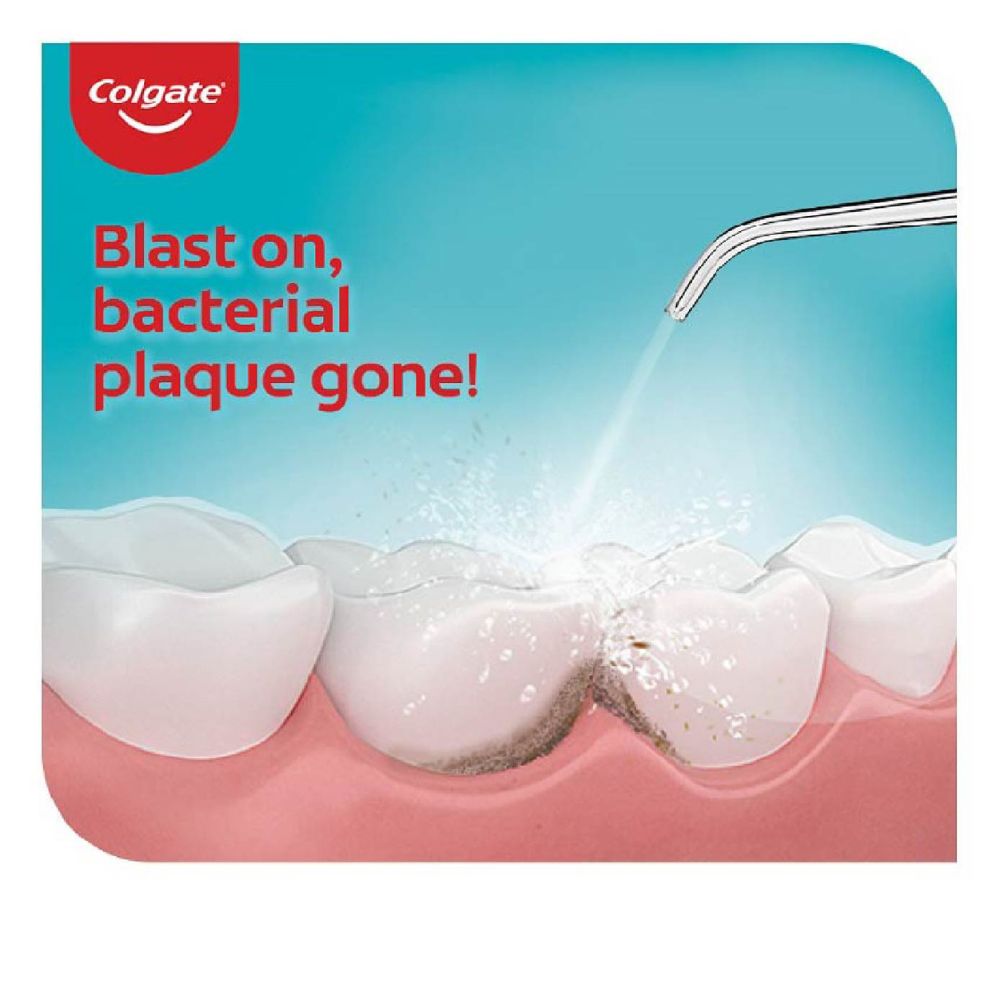 COLGATE Portable Blast Water Flosser Teal Green Packset consists ...