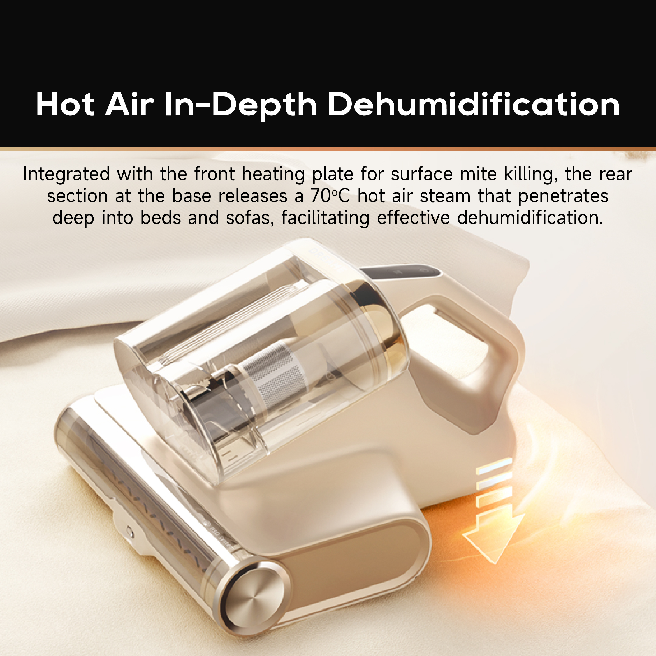 【NEW】Dreame D20 Pro Dust Mite Vacuum | 55°C Heating | Hot Air ...