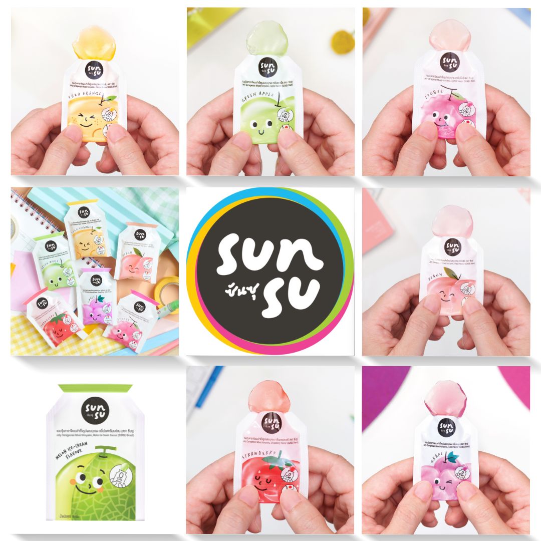 CLEARANCE (EXP: 14/11/2025) SUNSU Chewy Konjac Jelly 96g (6pcs/pack ...