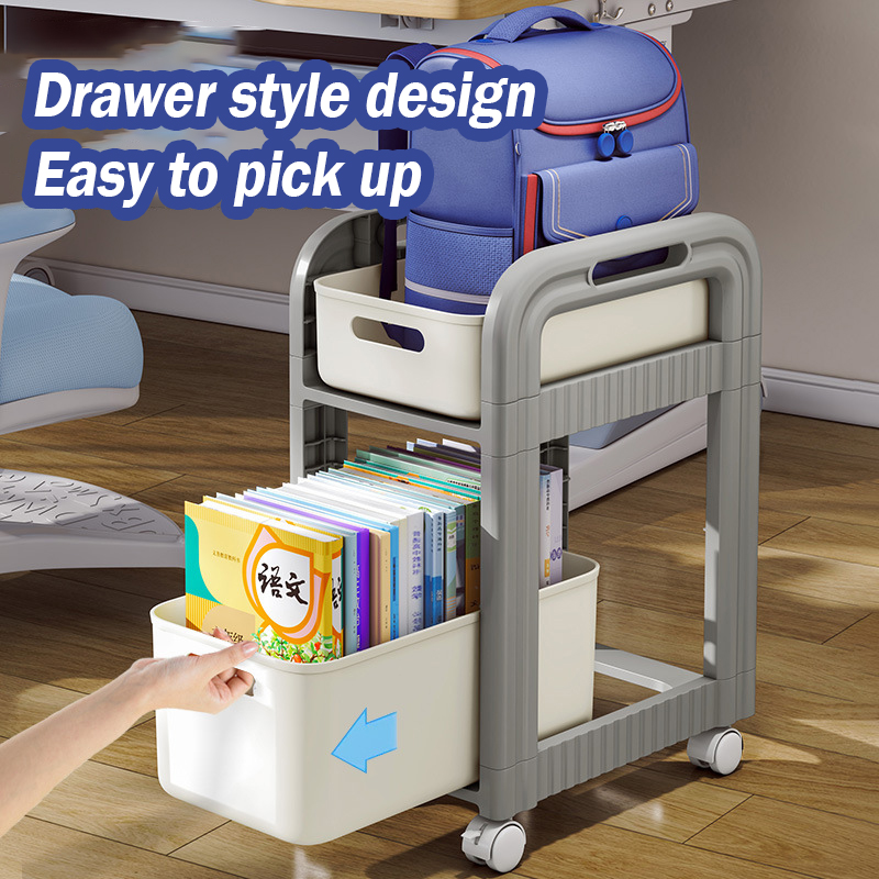 Multi-functional storage rack Wheeled high capacity table organizer ...