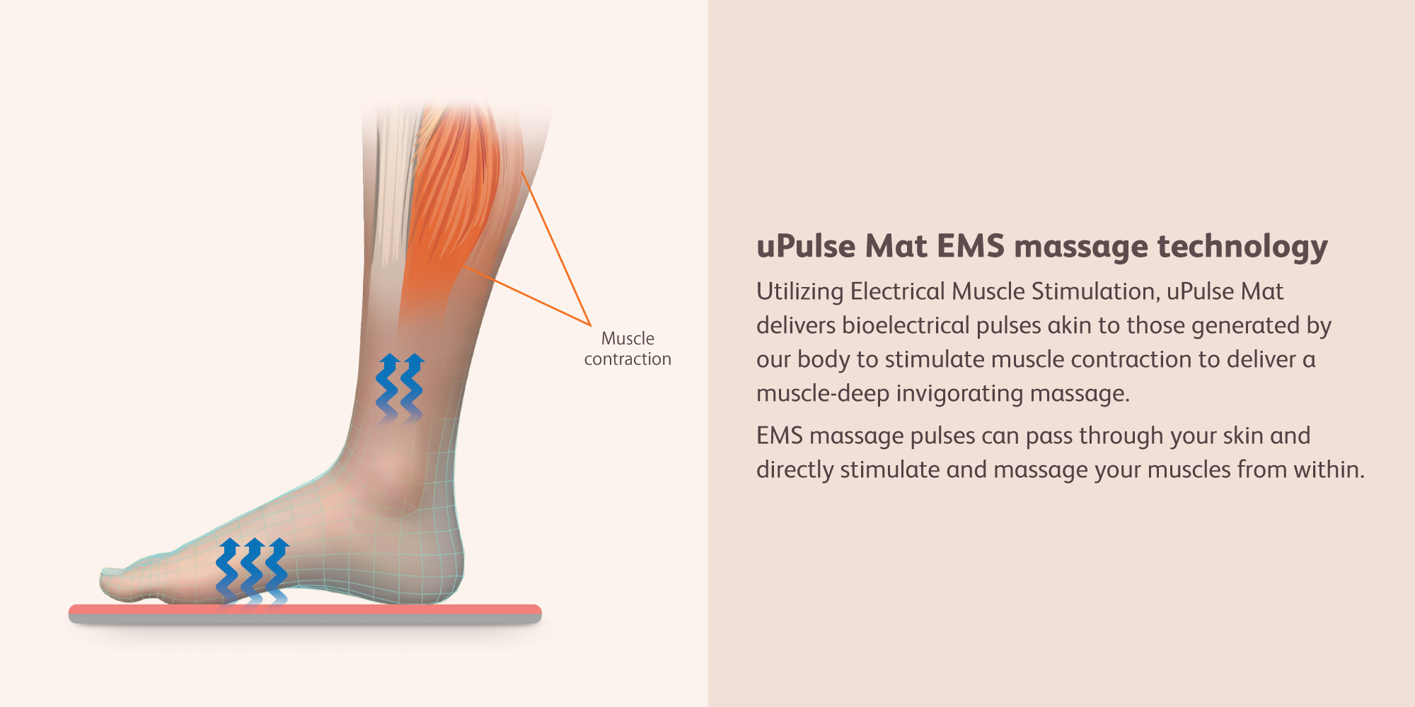 OSIM uPulse Mat EMS Leg Massager | Shopee Singapore