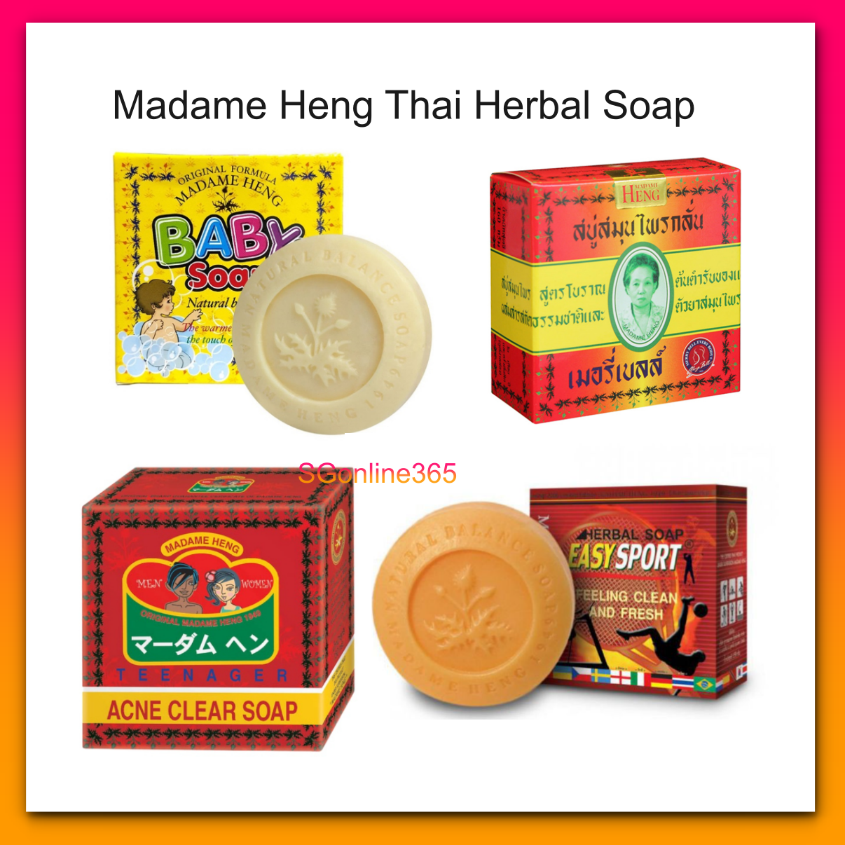 Madame Heng Original Traditional Thai Herbal Soap | Shopee Singapore
