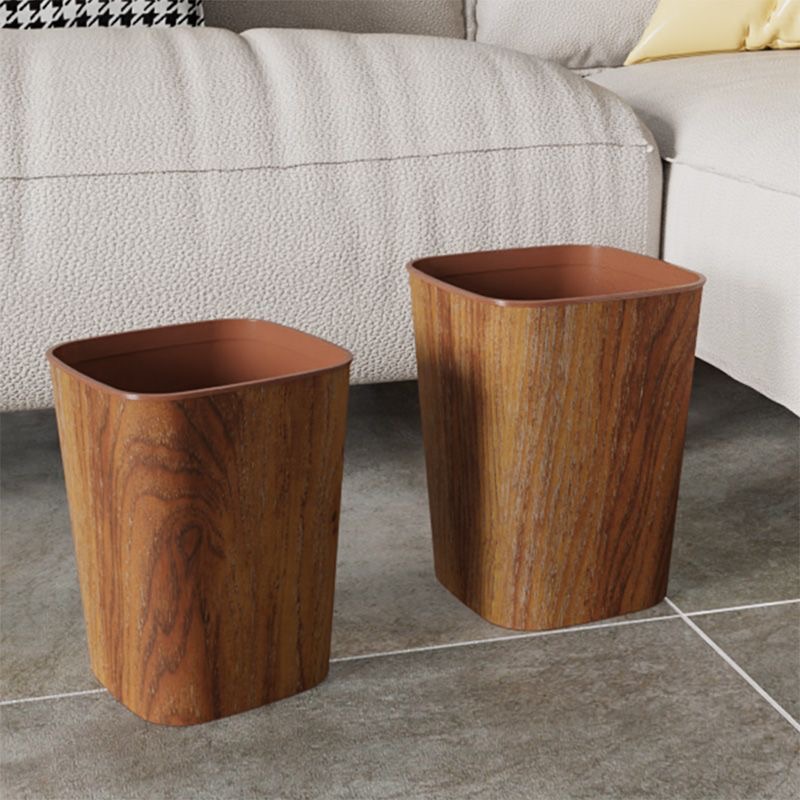 CLEARANCE! Marble/ Wood-look Waste Bin Dustbin Trashbin for kitchen ...