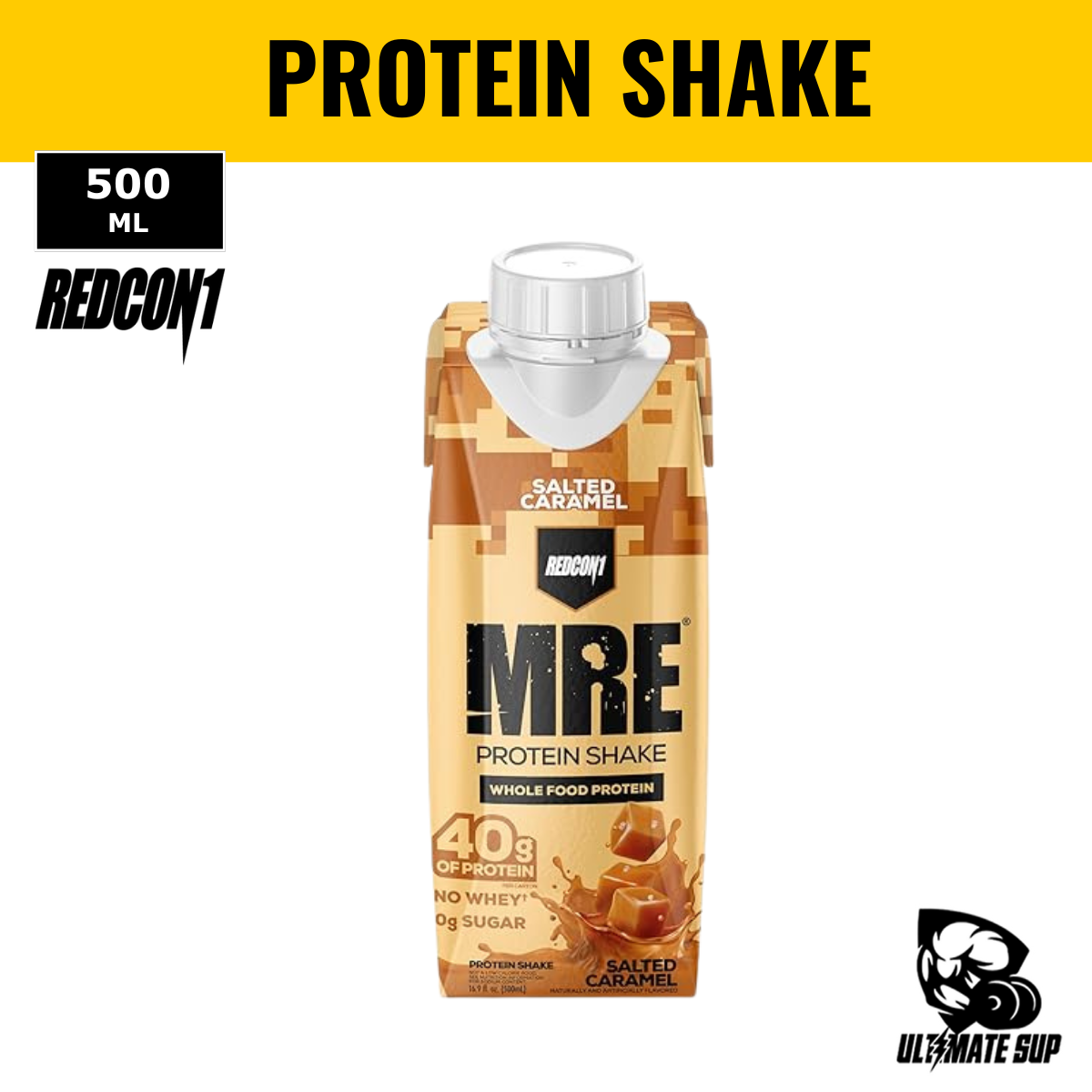 REDCON1 MRE Ready to Drink Protein Shakes, Lactose + Whey Free, Muscle ...