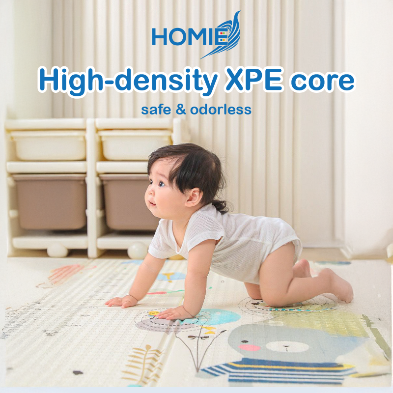 HOMIE Foldable OR Roll XPE Baby Play Mat / Double Side Crawling ...