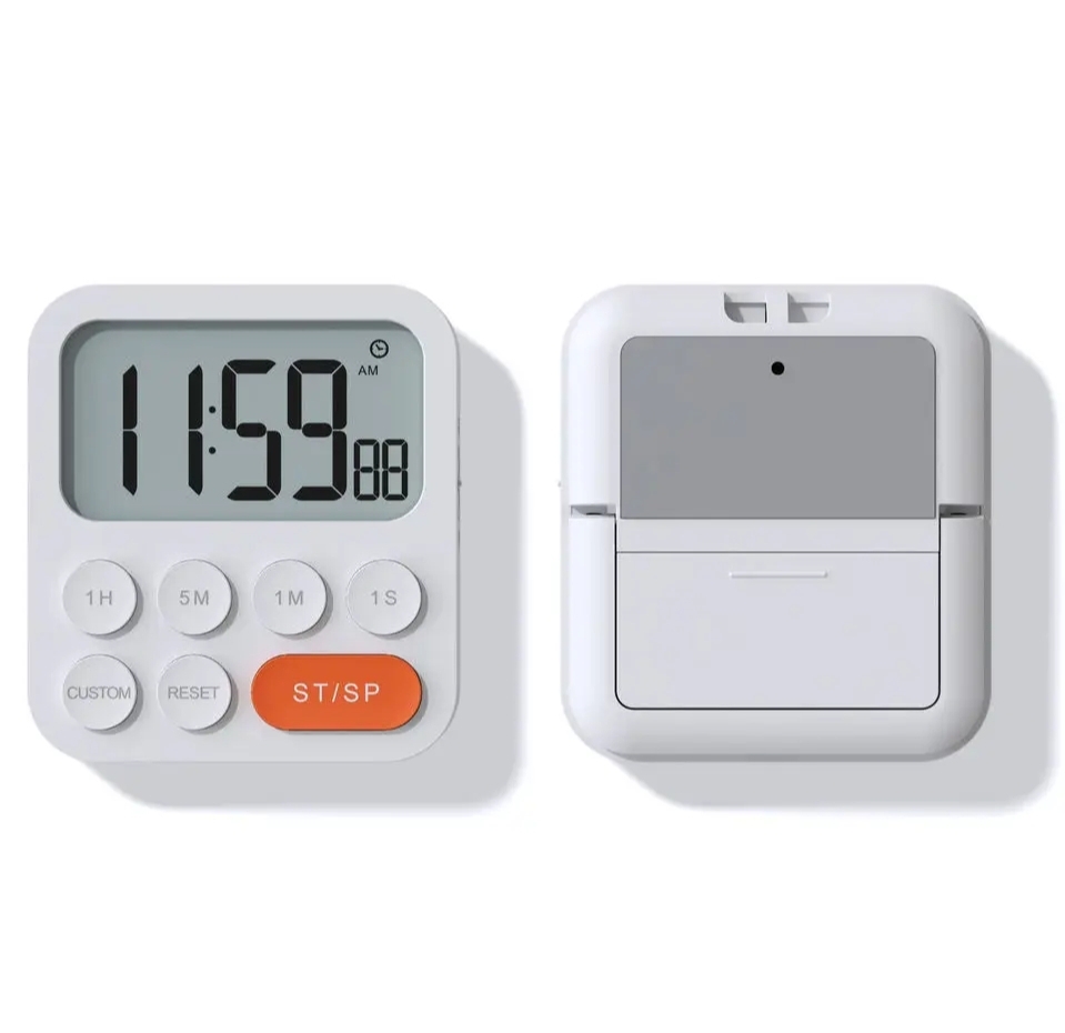 [SG] LCD Digital Kitchen Timer Big LCD Display Magnetic Countdown ...