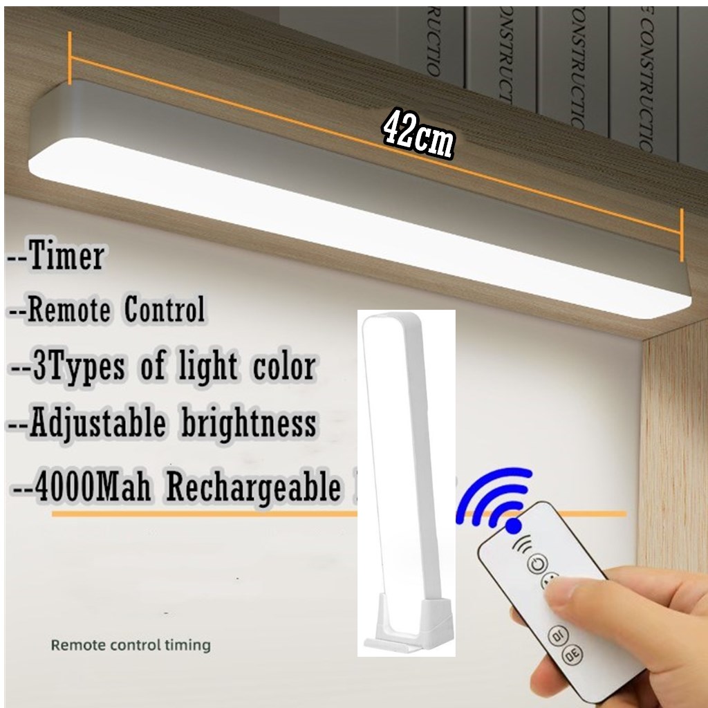 4000Mah 26/42/48/55cm Rechargeable USB LED Table Lamp Rechargeable ...