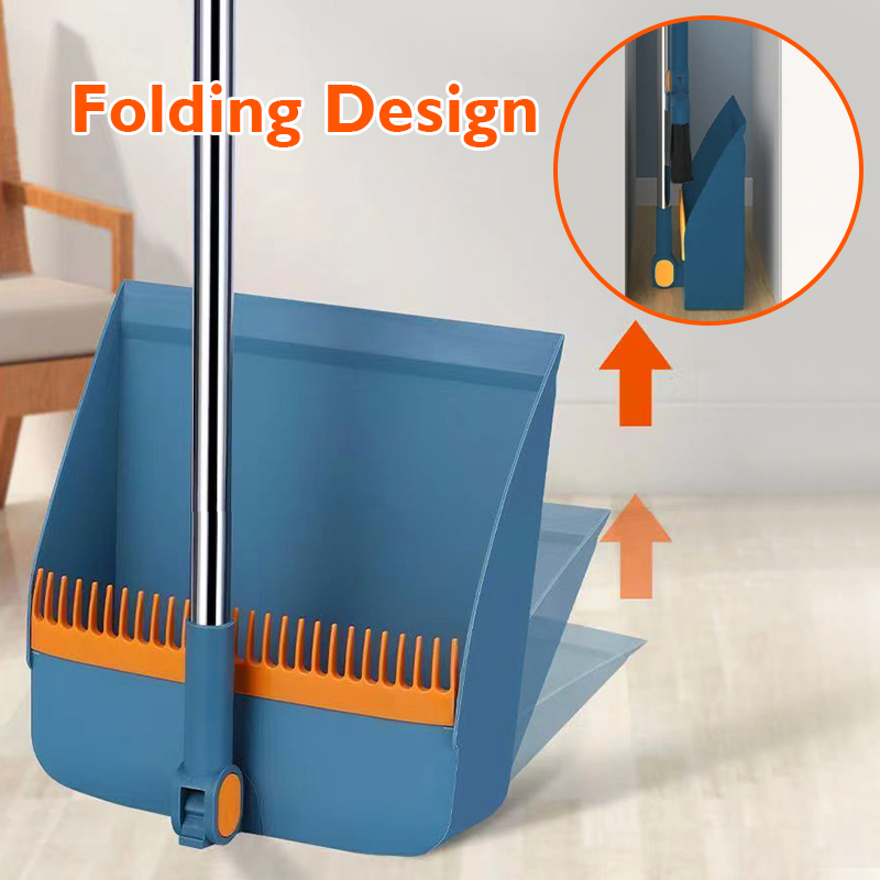 【HM】SG STOCK Rotatable Broom/Wind Proof Dust Pan/Broom Comb Broom Set ...