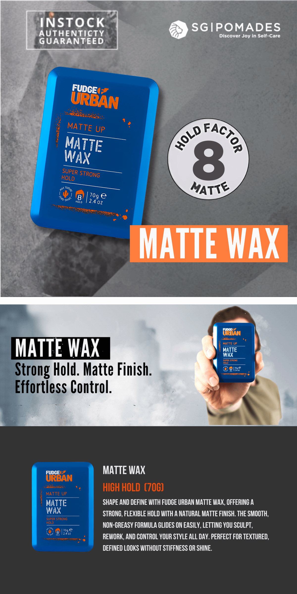 Fudge Professional Matte Hed Extra, Extreme Hold Texturizing Hair Wax ...