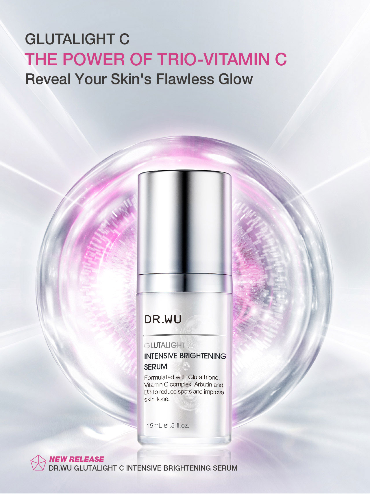 [DR. WU] -NEW- Glutalight C Intensive Brightening Serum 15ml-Improve ...