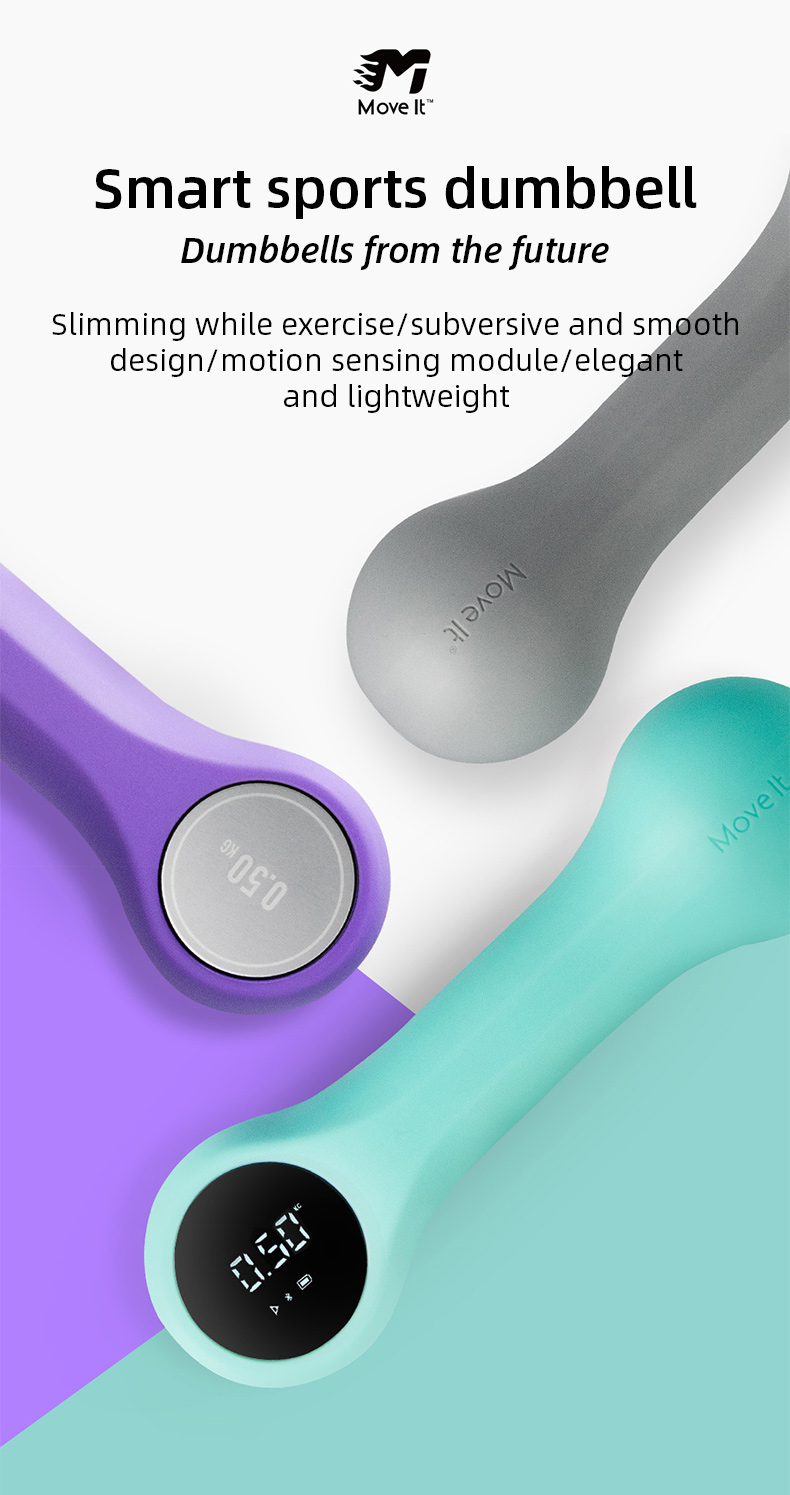 HXR Portable Electronic Dumbbells MVDB0011 Indoor/Outdoor Sports Training Accurate Weight ...