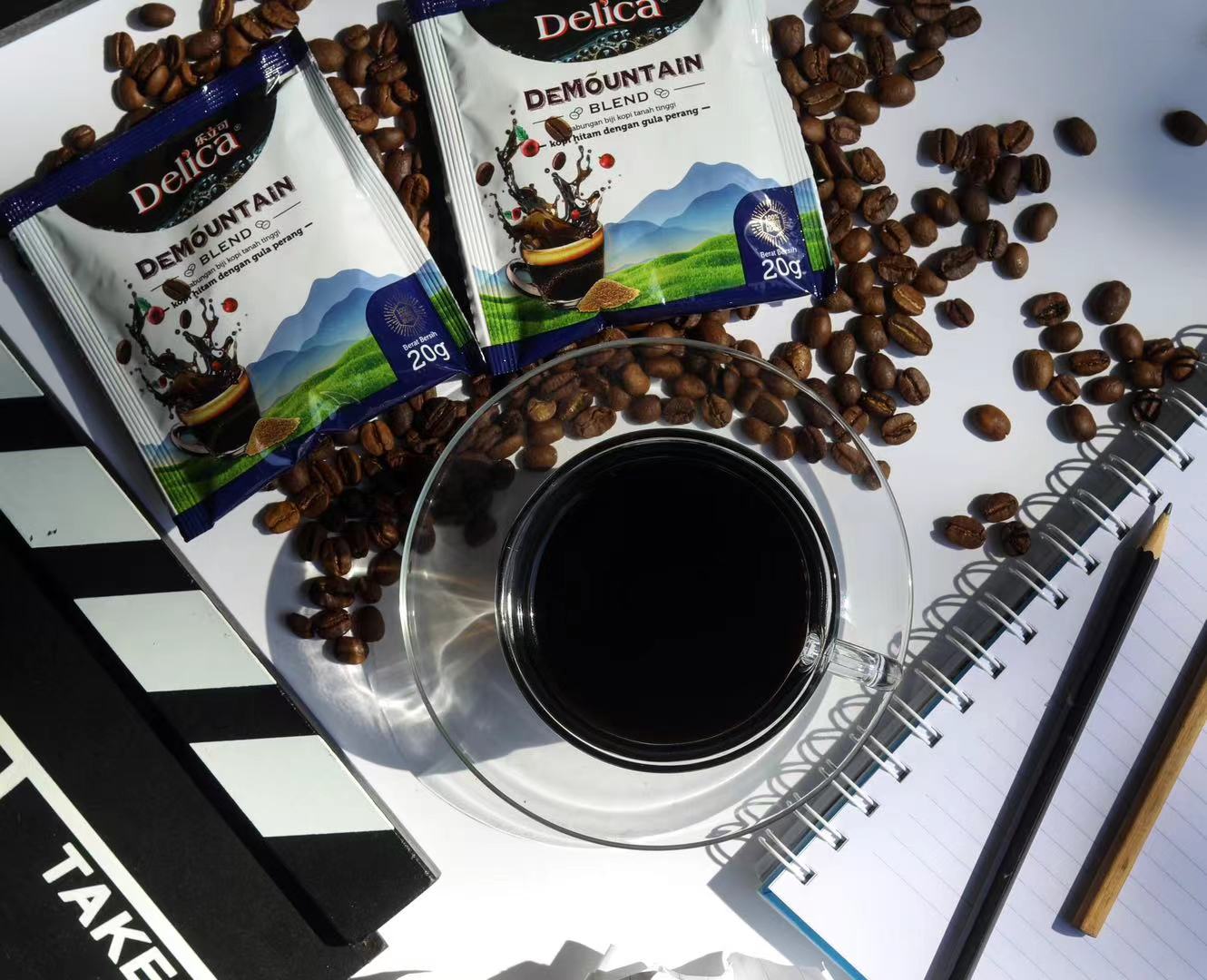 Delica DeMountain Blend Instant Coffee 200g(10’s x20g)🔥SG READY STOCK🔥 ...