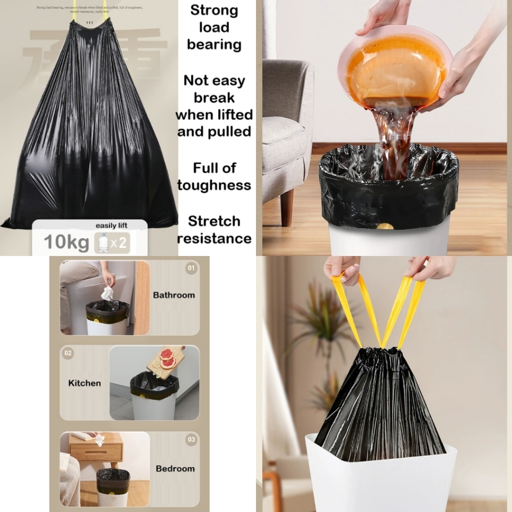 Garbage Rubbish Trash Waste Disposable Bags For Home, Office ...
