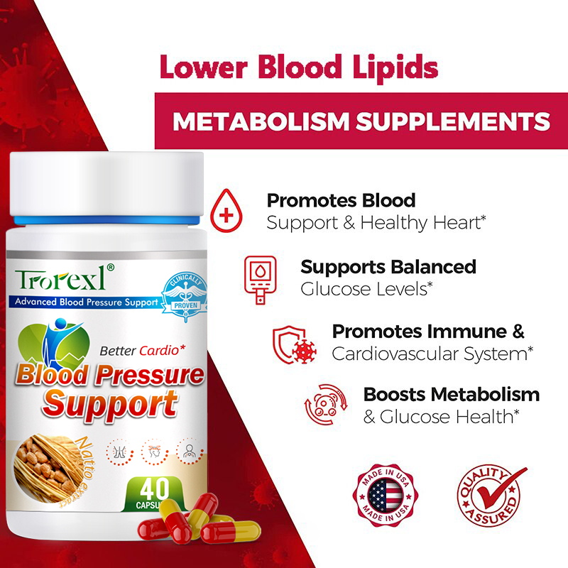 [Next Day Delivery]Trorexl blood pressure lower capsule Natto extract ...
