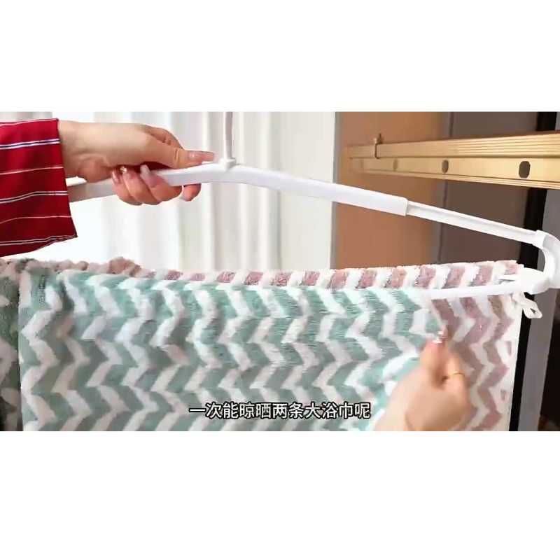 Extendable Hanger / Clothes Hanger/ Towel Hanger / Hanger | Shopee ...