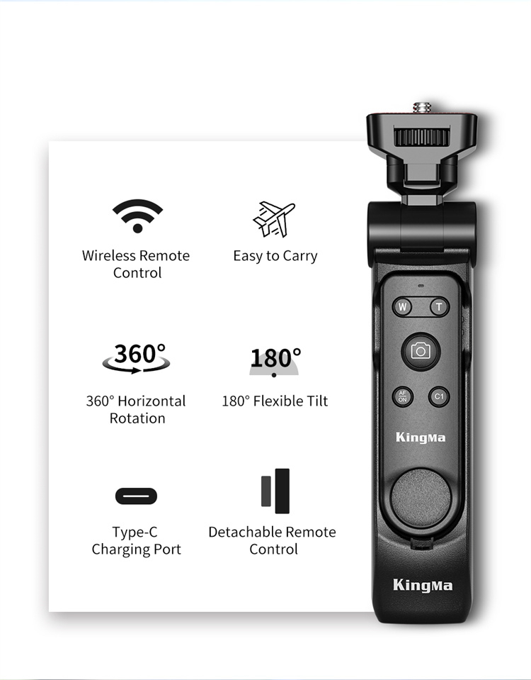 [KingMa] Detachable Bluetooth Wireless Camera Shooting Grip For Sony ...