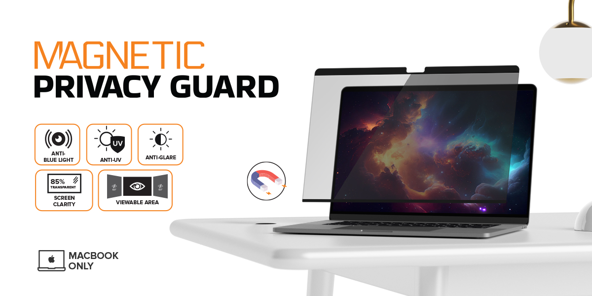[SG] Tecgear Magnetic Privacy Screen Filter with 13 14inch HD Matte ...