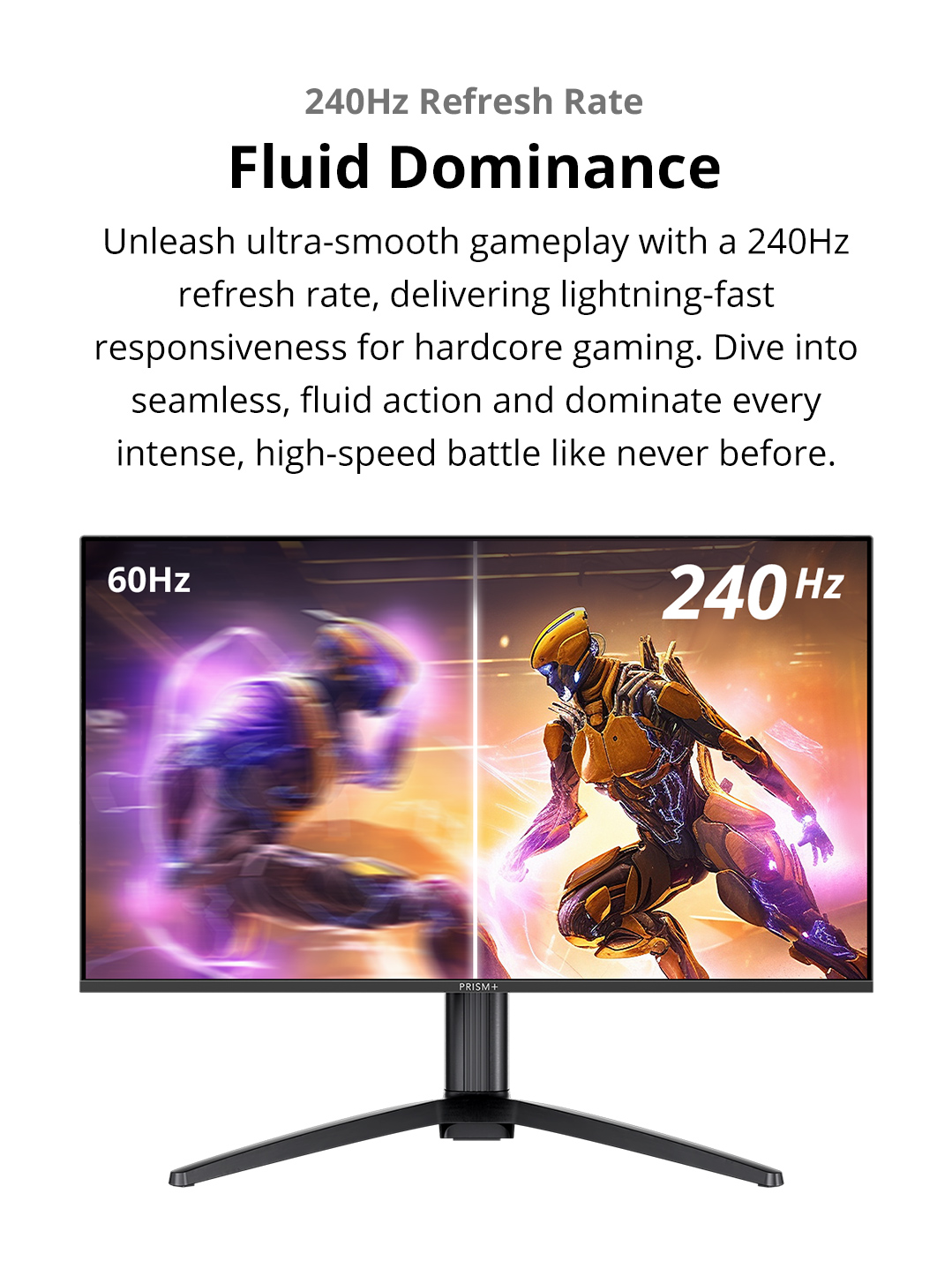 PRISM+ 27G1X Ultra | 27" 4K UHD QD-OLED 240Hz Gaming Monitor | Shopee Singapore