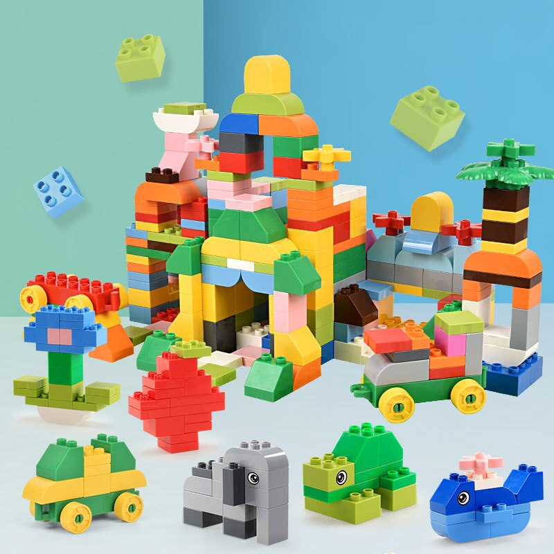 Large Building Blocks for Kids Compatible with Duplo & All Major Brands ...