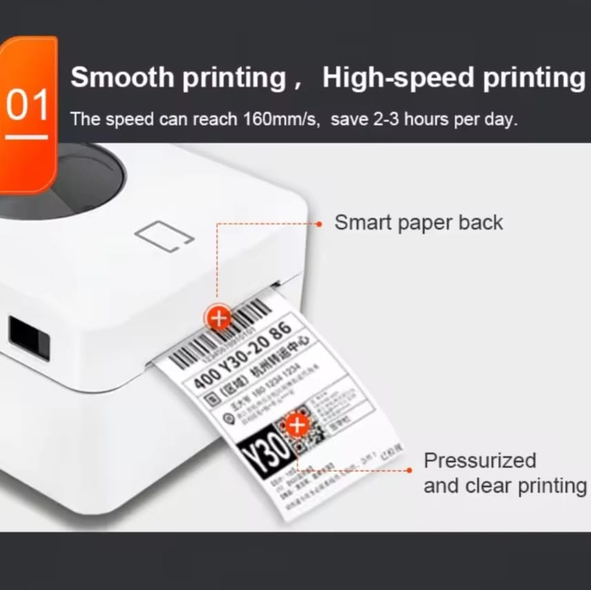 CHEAPEST USB+BT A6 Thermal Printer 100x150mm Airway Bill Label AWB ...