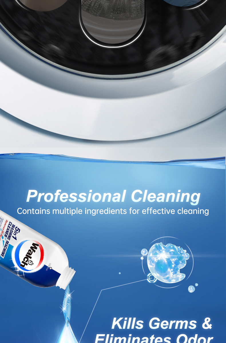 [New] Walch® 5in1 Washing Machine Cleaner 250ml x 2 Bottles | Shopee ...