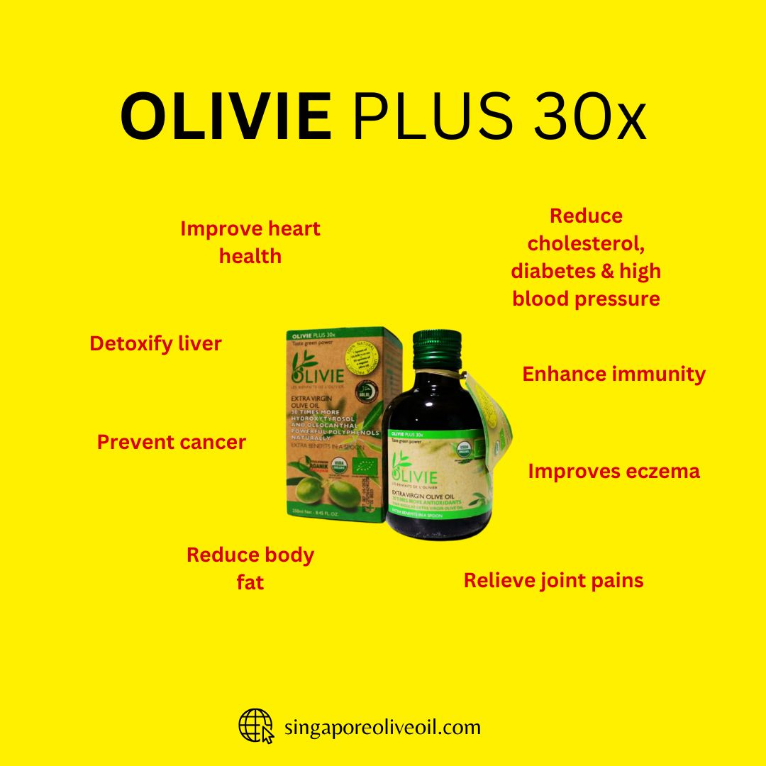 Olivie Plus 30x 🇸🇬 - Extra Virgin Olive Oil - SG Seller | Shopee Singapore