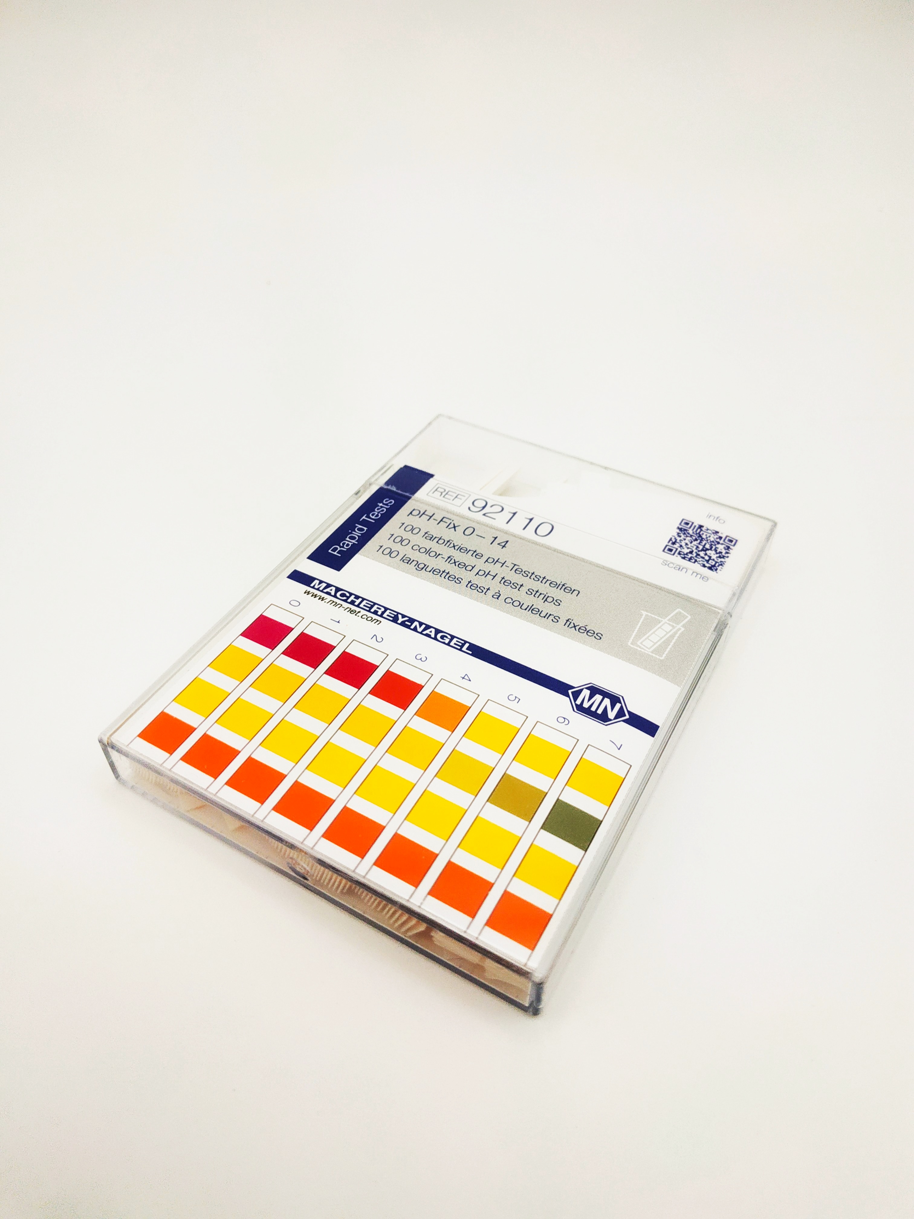 (local)MACHEREY NAGEL GERMANY 100pcs MN92110 ph paper ph value 0-14 ...