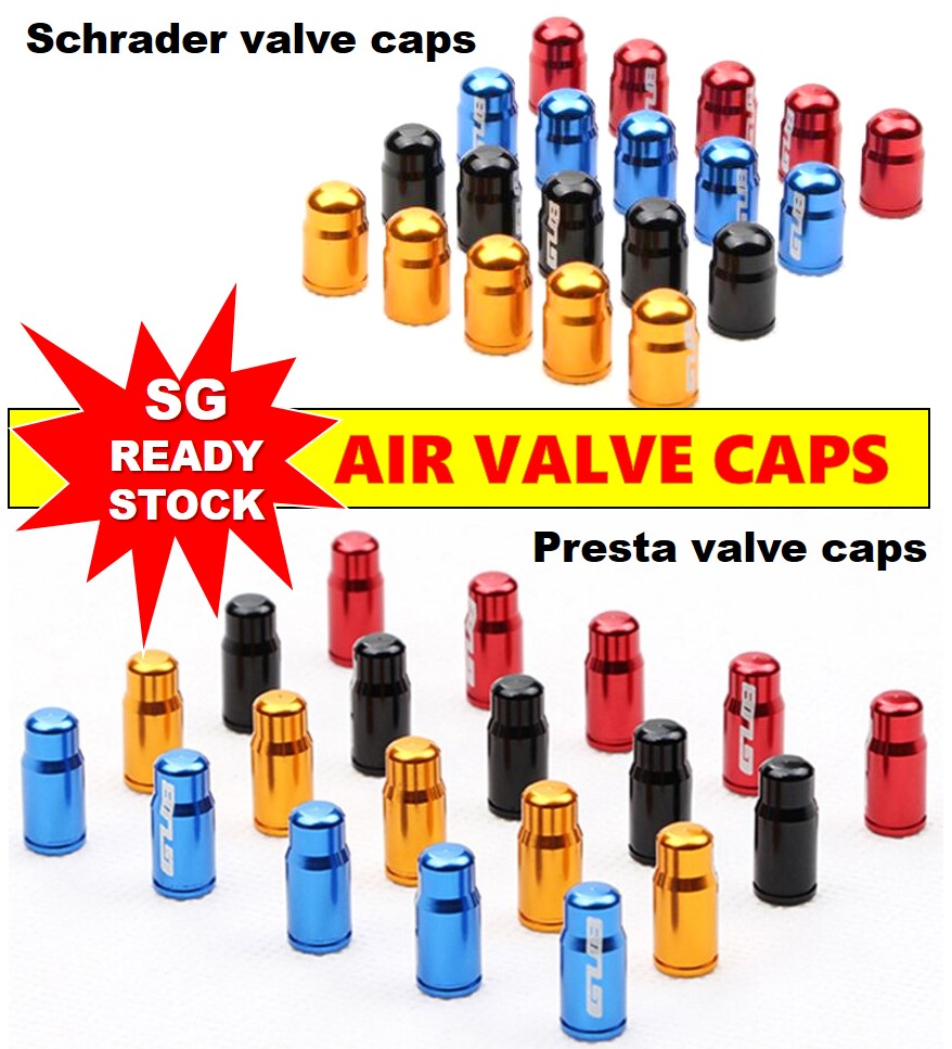 [SG READY STOCK] GUB Premium Aluminium tyre Valve Caps Valve Cover ...