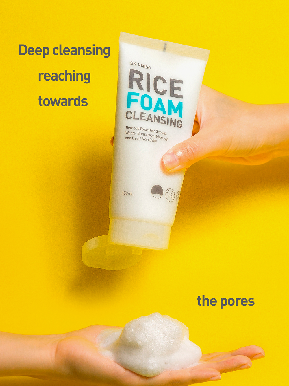 Skinmiso Rice Foam Cleansing (150ml) | Shopee Singapore