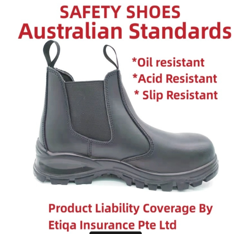 ZSTEP 227 (6.5 Inches) Australian Standard Safety Shoes/Genuine leather ...