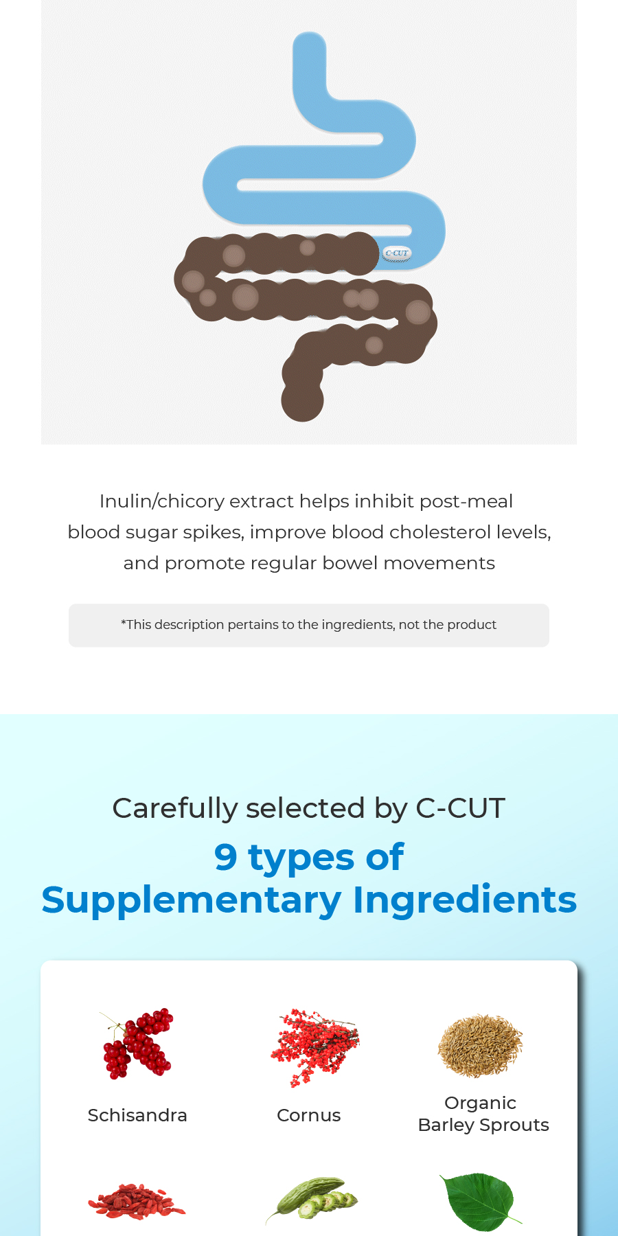 [3+2] C-cut Blood Sugar Care & Digestive Health Care | Chicory 2kg per ...