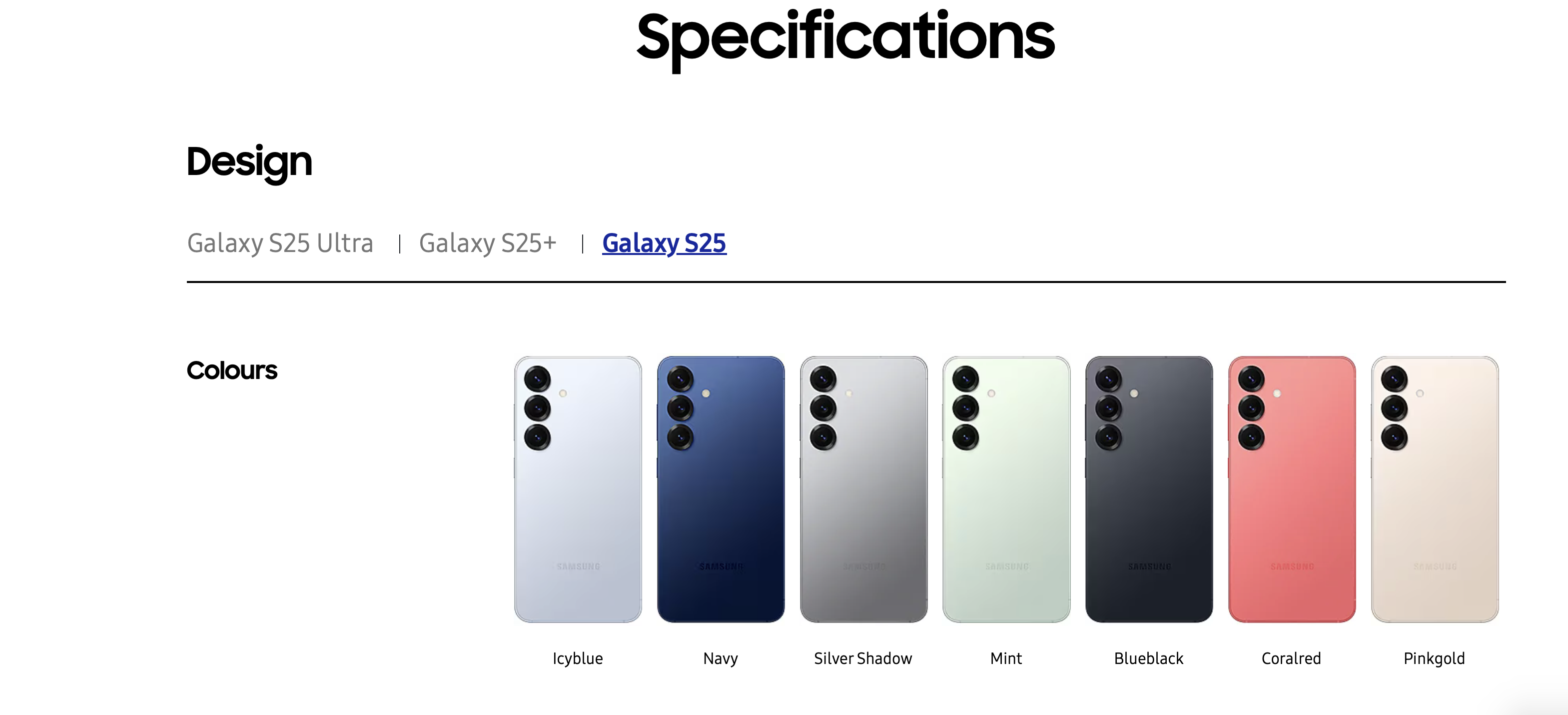 Samsung Galaxy S25 Ultra 5G | S25 Edge | S25+ 5G | S25 5G | 1 Year ...