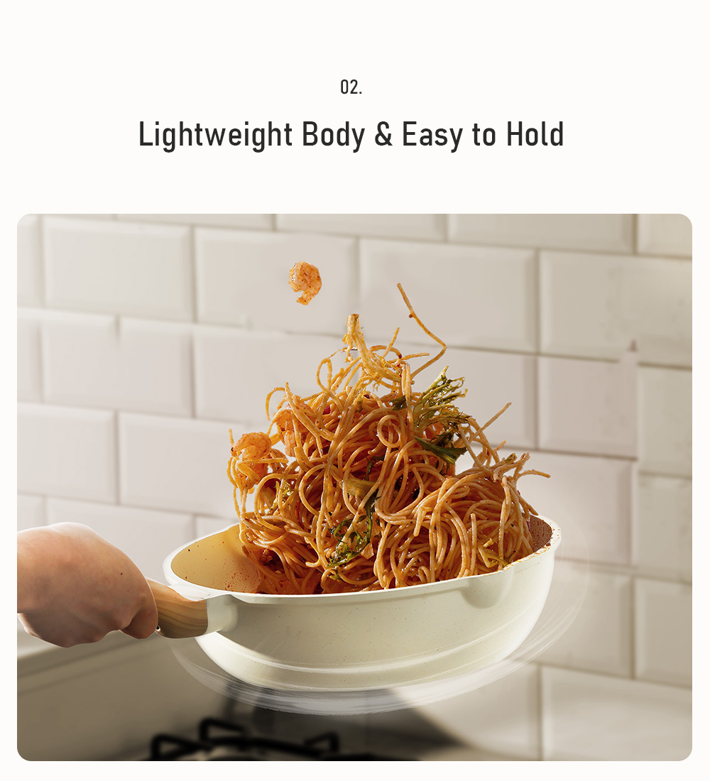 Carote Non Stick Cookware Set 7 Pieces Induction Gas Stove Easy Clean ...