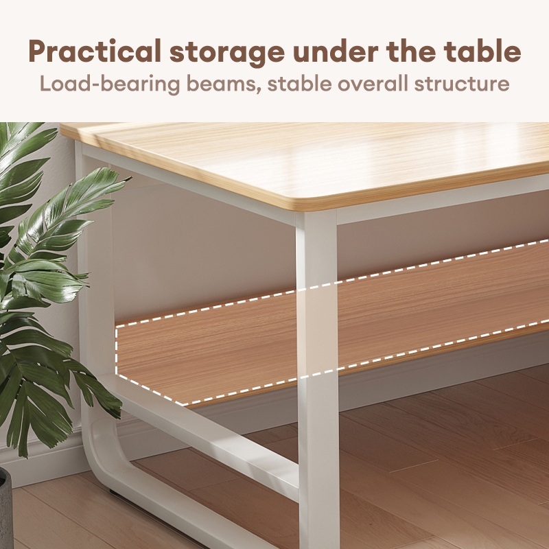 SNB Computer Table With Drawer&Shelves Office Desk Study Desk With ...