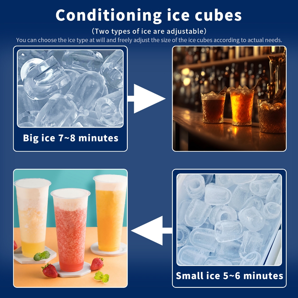 Ice Maker Machine Mini Ice Maker Machine Fast Portable Household ...