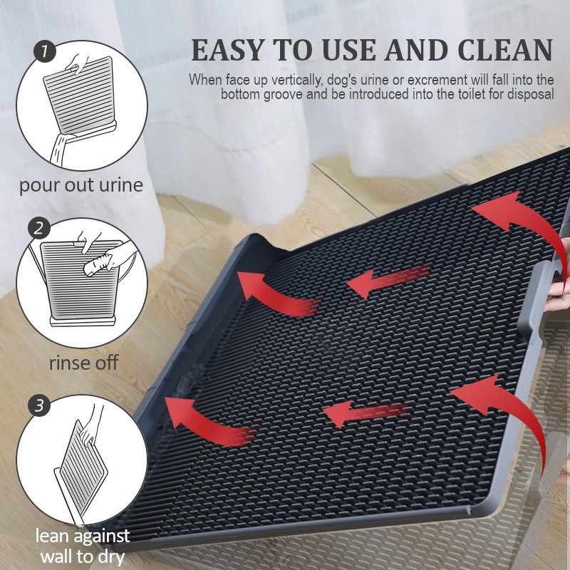 【SG SELLER】 All-in-one Smart Dog Toilet Pet Dog Toilet Indoor Dog ...
