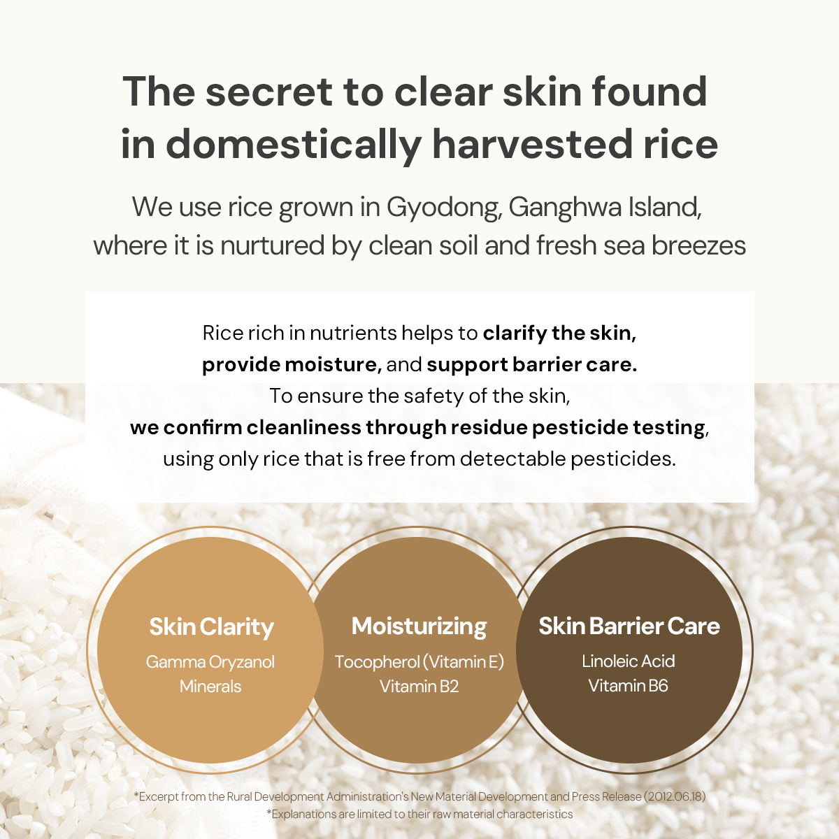 THANK YOU FARMER Rice Pure Essential Toner 200ml - Brightening ...