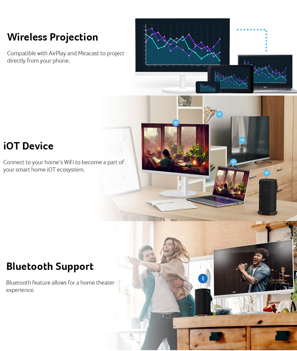 [New Launch Smart Monitor] Acer CS272 27-Inch FHD E2E (IPS) Smart ...
