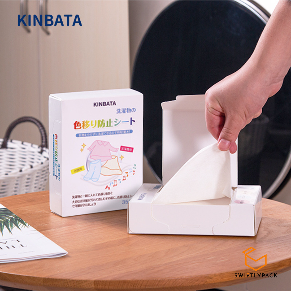 Kinbata Color & Dirts Absorption Colour Catcher Laundry Sheet Color ...