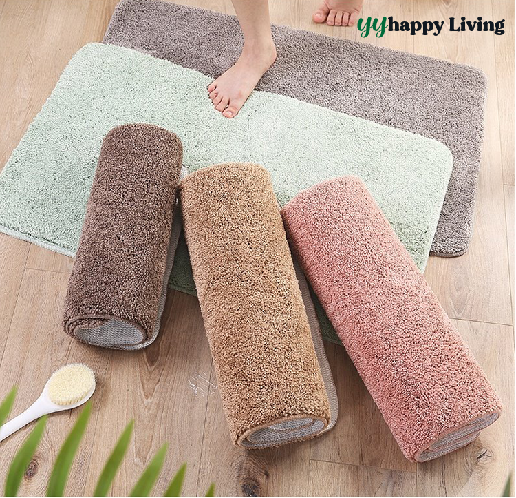 [SG Seller]Floor Mat Bath Shower Room Mat Absorbent Quick Dry Kitchen ...