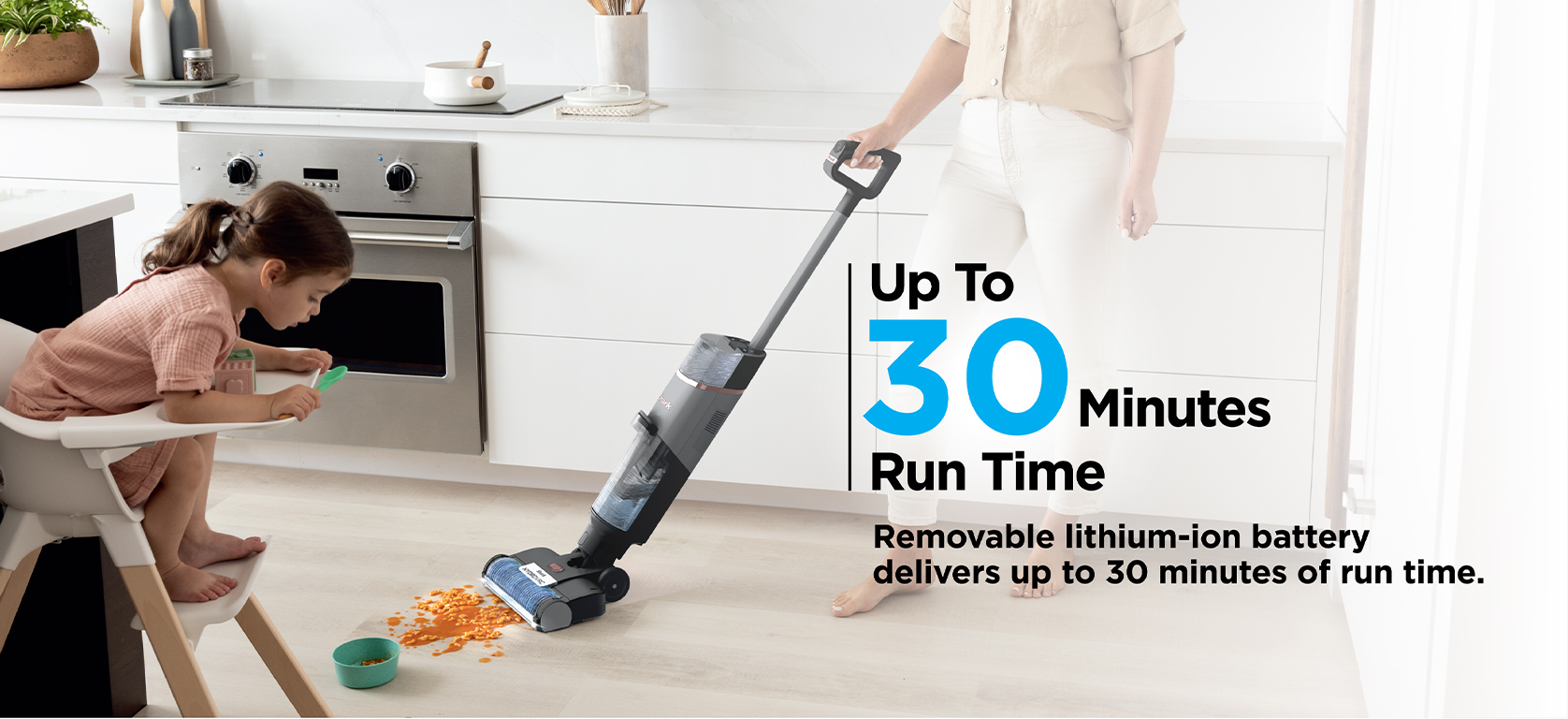 Shark Hydrovac WET & DRY Cordless Vacuum Cleaner, Multi Surface ...