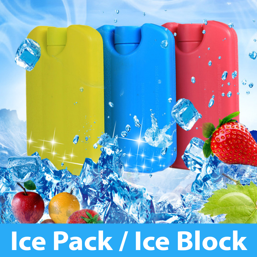 🇸🇬 Seller - Reusable Ice Pack Block breast milk cooler box insulated bag storage frozen Brick ...