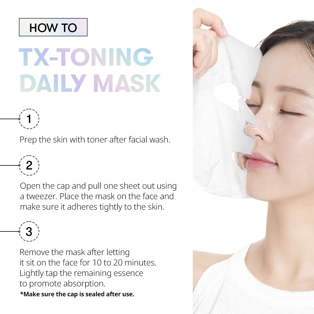 [VT] TX-Toning Daily mask(30pcs) Tranexamic Acid, Melanin ...