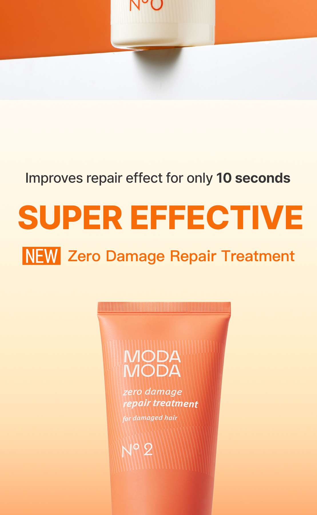MODAMODA SET Zero Damage Repair Treatment 200g + Zero Damage Hair Strengthener 200g | Shopee ...