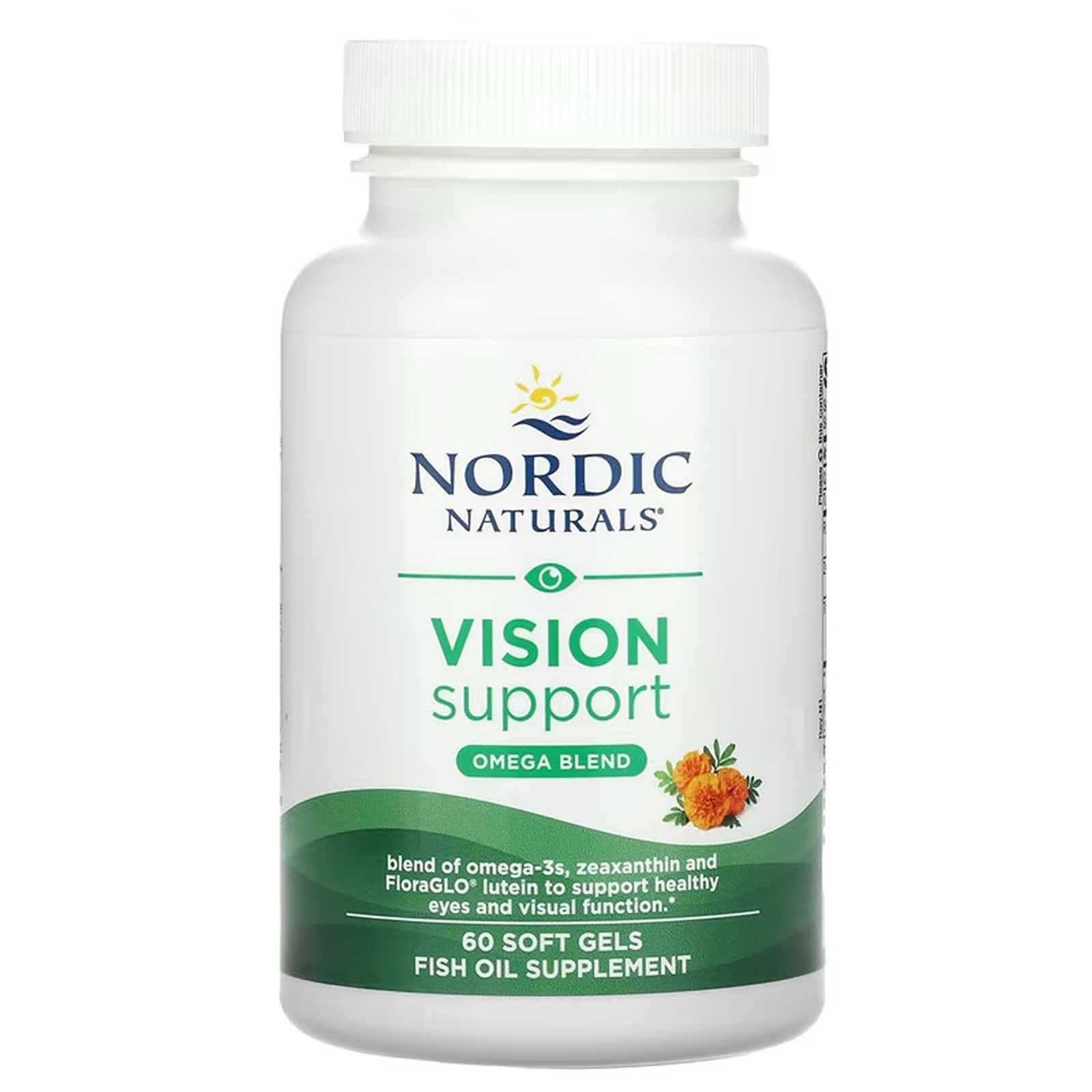 Nordic Naturals Vision Support Zeaxanthin and FloraGlo Lutein 60 ...