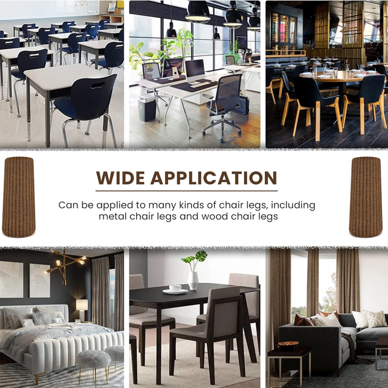 🇸🇬【SG stock】4pcs Chair Table Leg Cover Socks Protection Quiet Non-slip ...