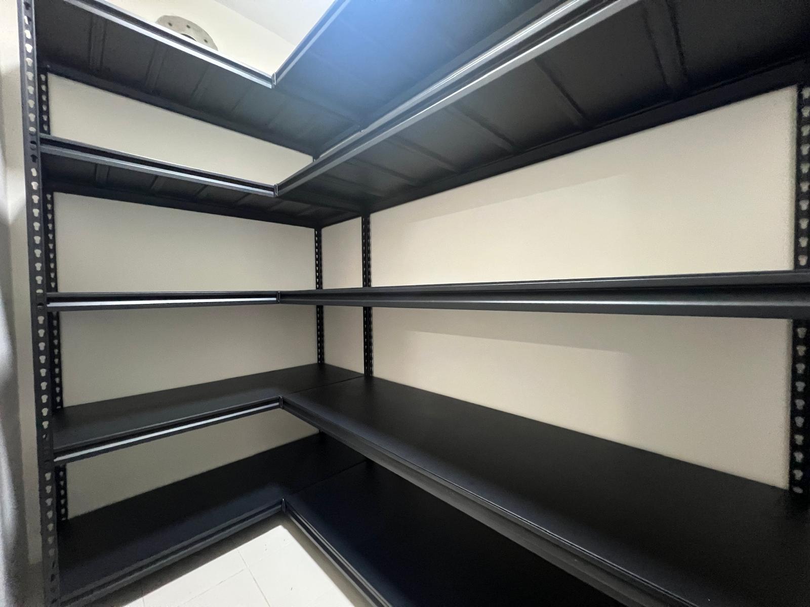 MIJAKAZA | Heavy Duty Rack 5 Tiers Boltless Metal Storage Rack ...