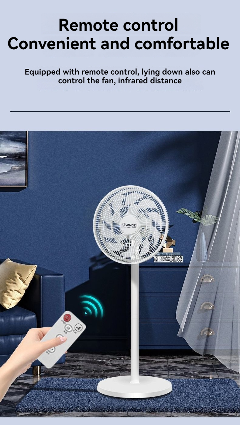 Premium 2IN1 Smart Adjustable Standing Floor Fan/Air Circulation Fan ...