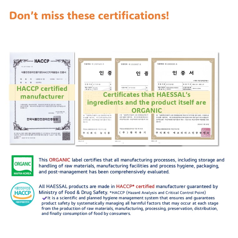 HAESSAL 100% KOREAN ORGANIC RICE Teethers & Finger Sticks -baby first ...