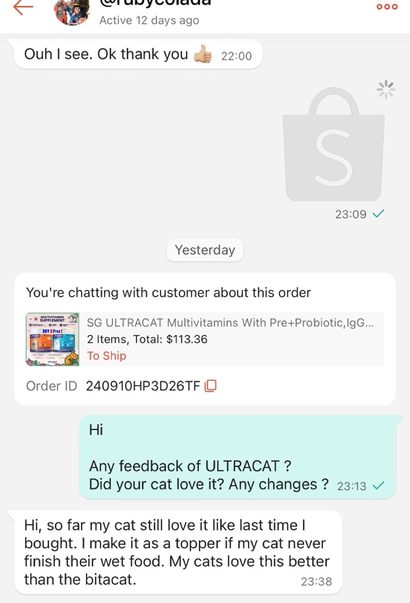 SG Authorize Distributor BITACAT Cat Vitamin Kibbles Buy Any Ultracat ...